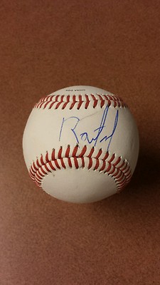 Raimel Tapia Signed autographed baseball on Wilson A1010S blem ball ...