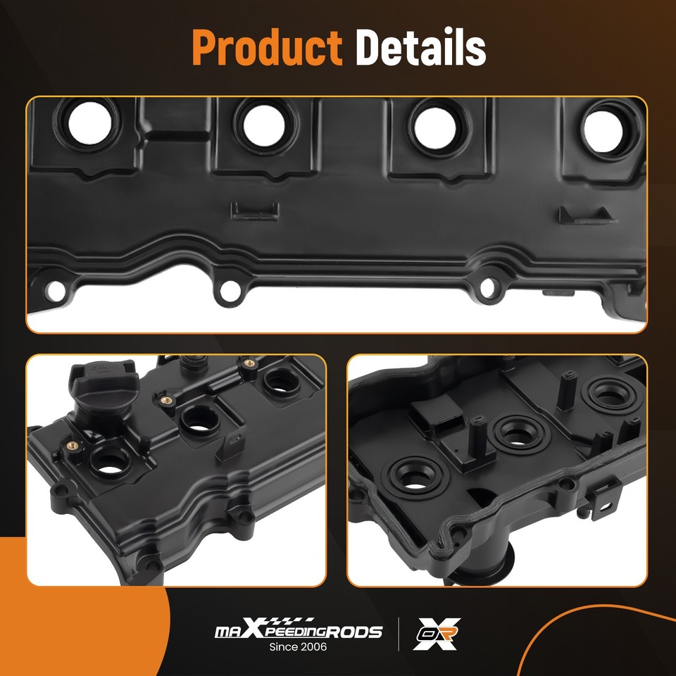Valve Cover & Gasket & Cap for Infiniti QX60 Nissan Altima 14-17 2.5L ...
