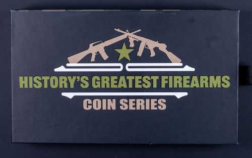 2024 Chad History's Greatest Firearms AK-47 Assult Rifle 2oz Silver ...