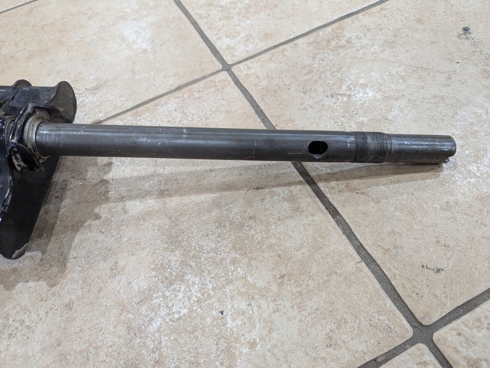 Yamaha Jog CY50 50cc Steering Stem Triple Tree Fork Assembly OEM 1992 ...