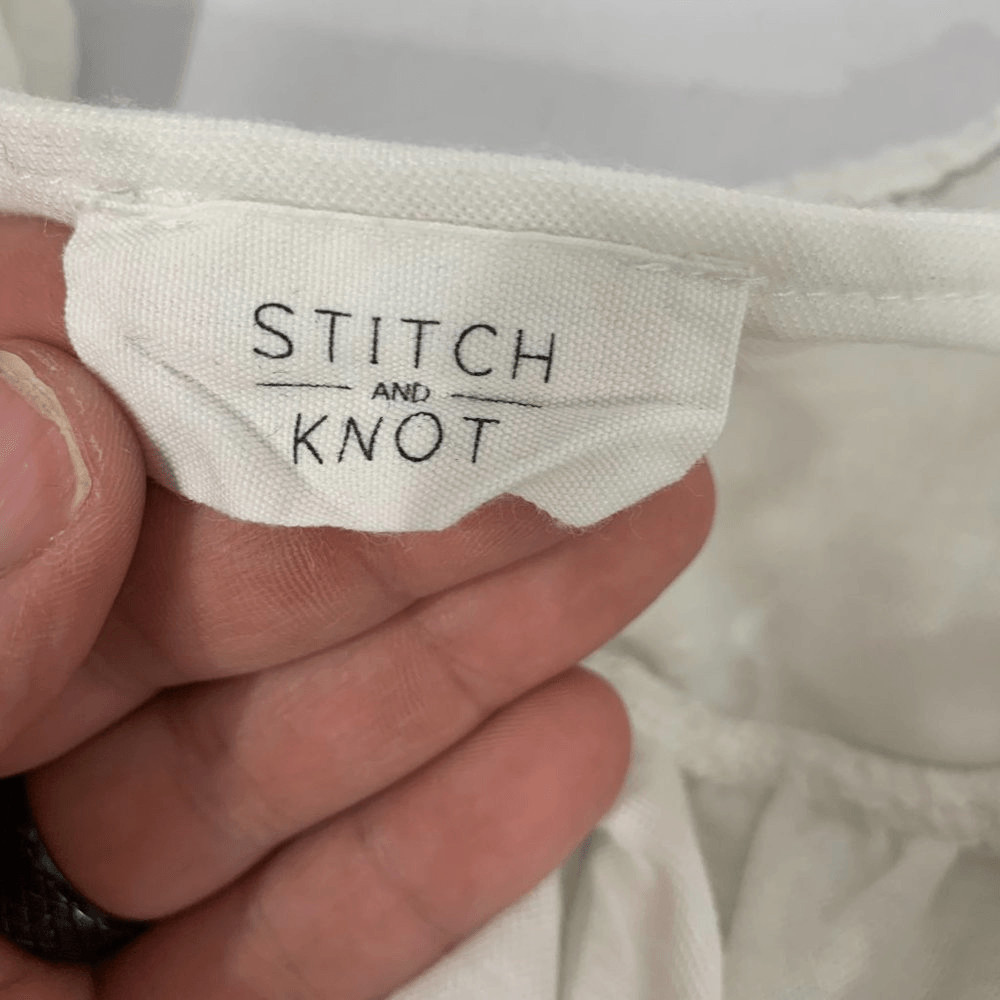 Stitch and Knot Women's Long Sleeved Box Neck Blouse … - Gem