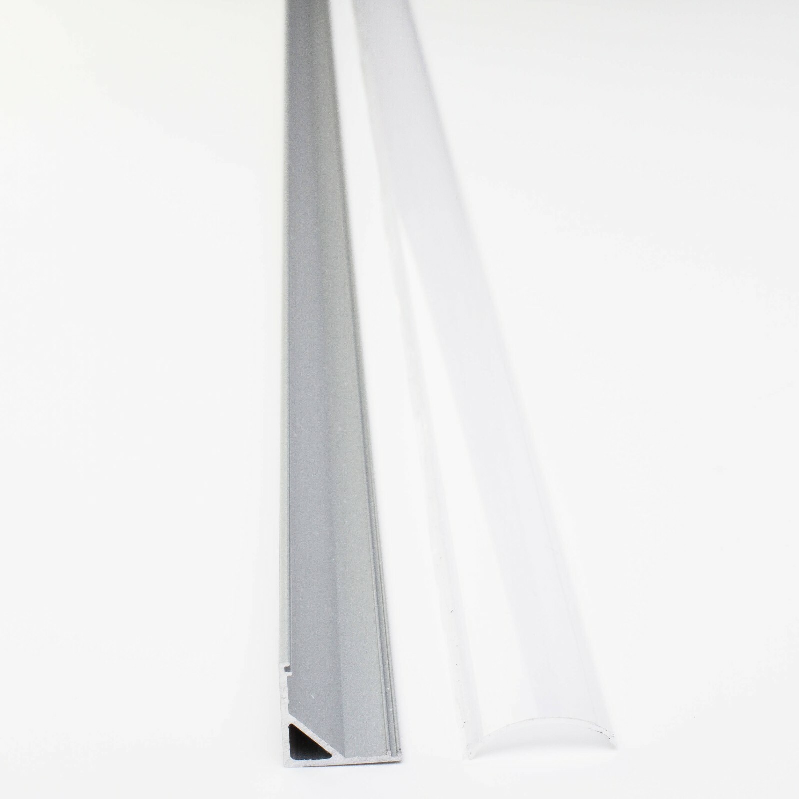 6 pk Aluminum Channel for LED Strip Light Recessed U V wide 20mm ...