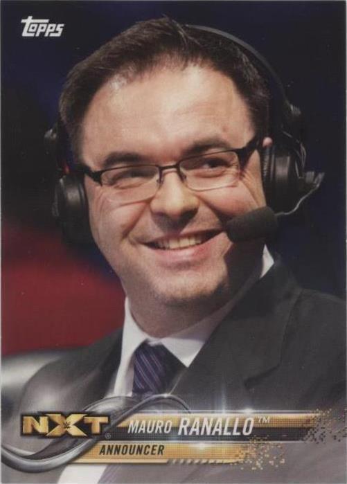 2018 Topps WWE - Mauro Ranallo #55 for sale online | eBay