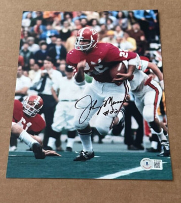 JOHNNY MUSSO SIGNED ALABAMA CRIMSON TIDE 8X10 PHOTO BECKETT CERTIFIED ...