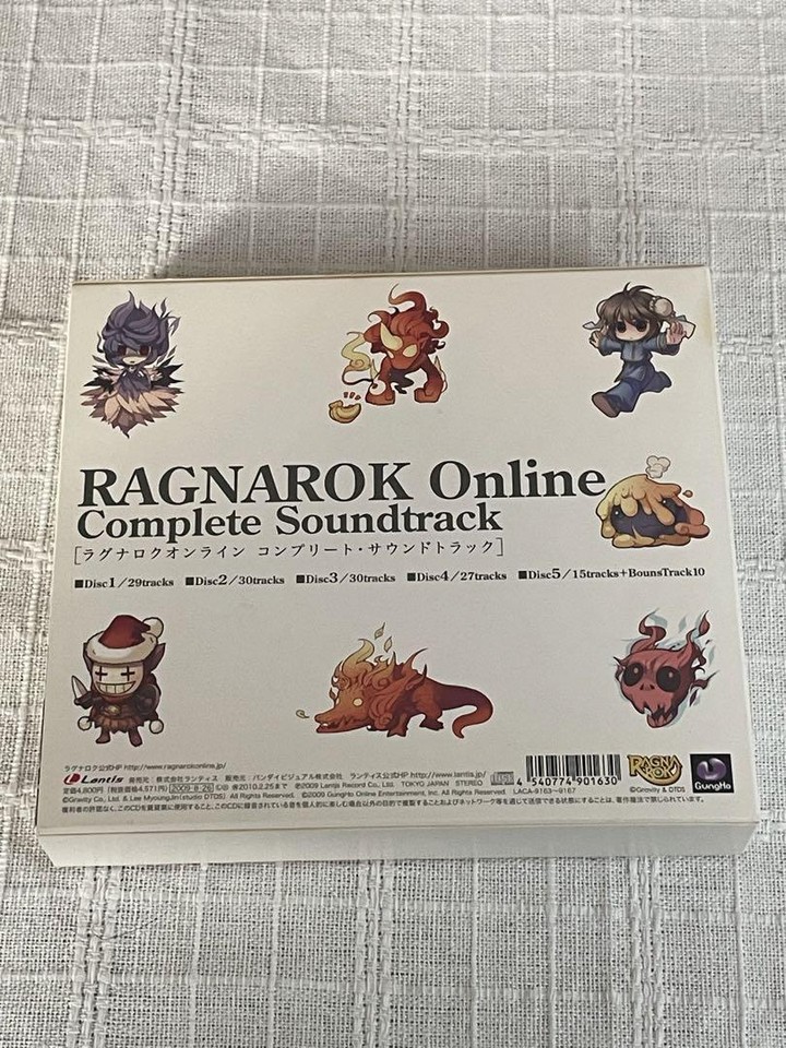 USED Ragnarok Online Complete Soundtrack Japan Music CD 4540774901630| eBay