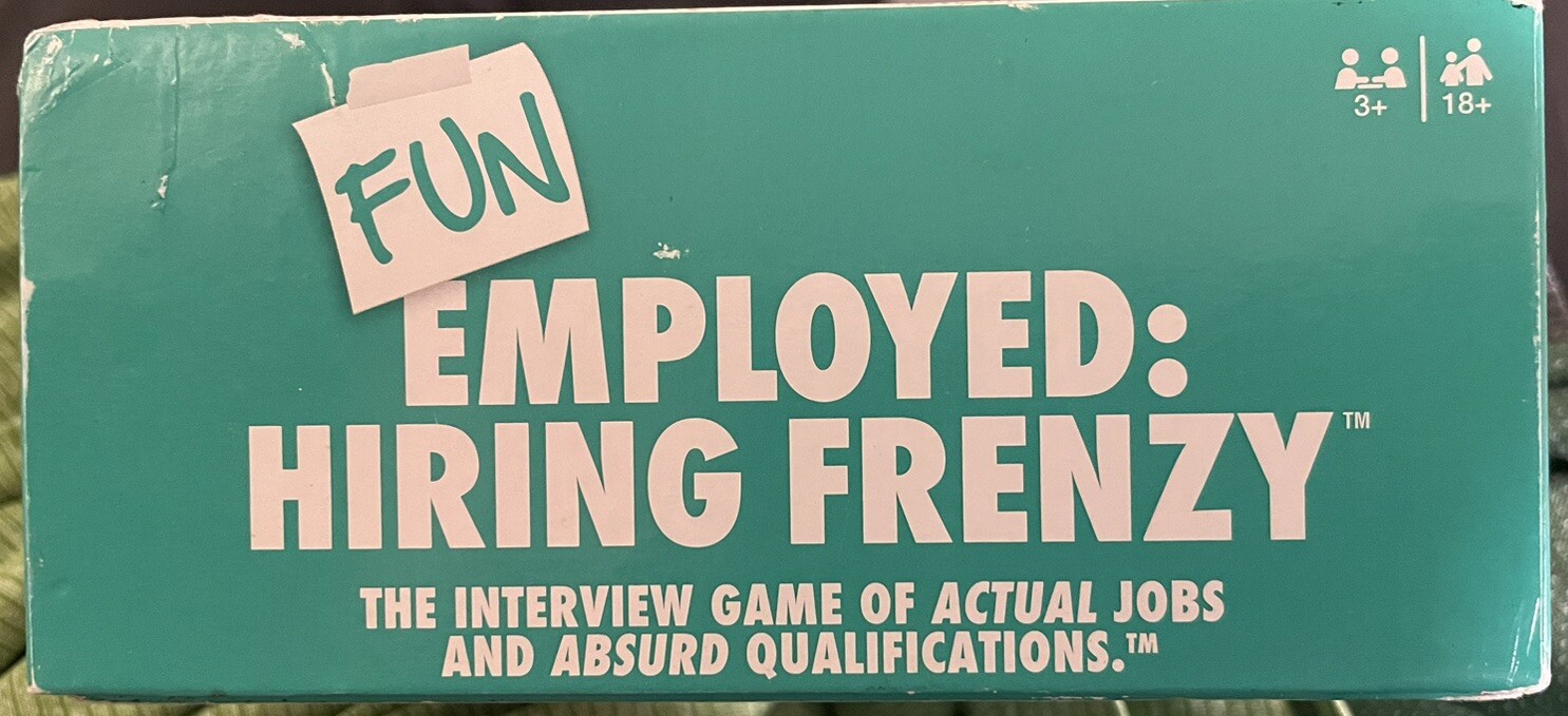 FunEmployed Card/Party Game Sealed Kickstarter -Actual Jobs & Absurd ...