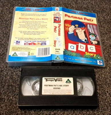 POSTMAN PAT POSTMAN PAT'S ABC STORY LITTLE LEARNERS PAL VHS VIDEO KIDS ...