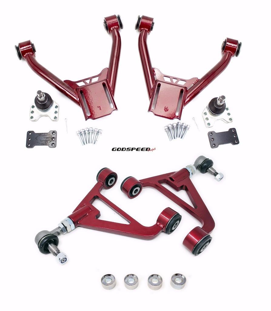 GSP 4PC FRONT+REAR CAMBER ARM KIT FOR 00-09 HONDA S2000 S2K AP1 AP2 ...