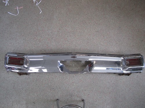 1970 Chevy Chevelle Malibu SS Chrome Rear Bumper With Tail Light Lenses ...