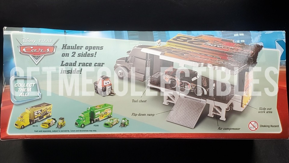 DISNEY PIXAR CARS damaged read TEAM NITROADE HAULER PITTY 3 PACK SAVE 6 ...