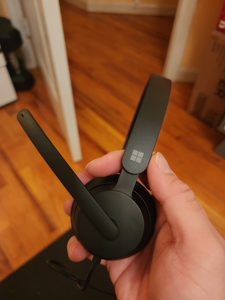 Microsoft Modern USB-C Headset I6P00008 Model 2026 Wired Comfort Ear ...