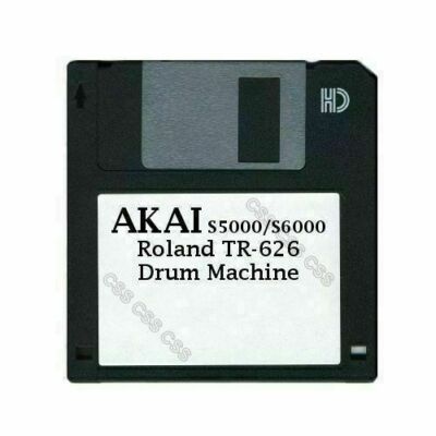 Akai S5000 / S6000 Floppy Disk Roland TR-626 Drum Machine | eBay