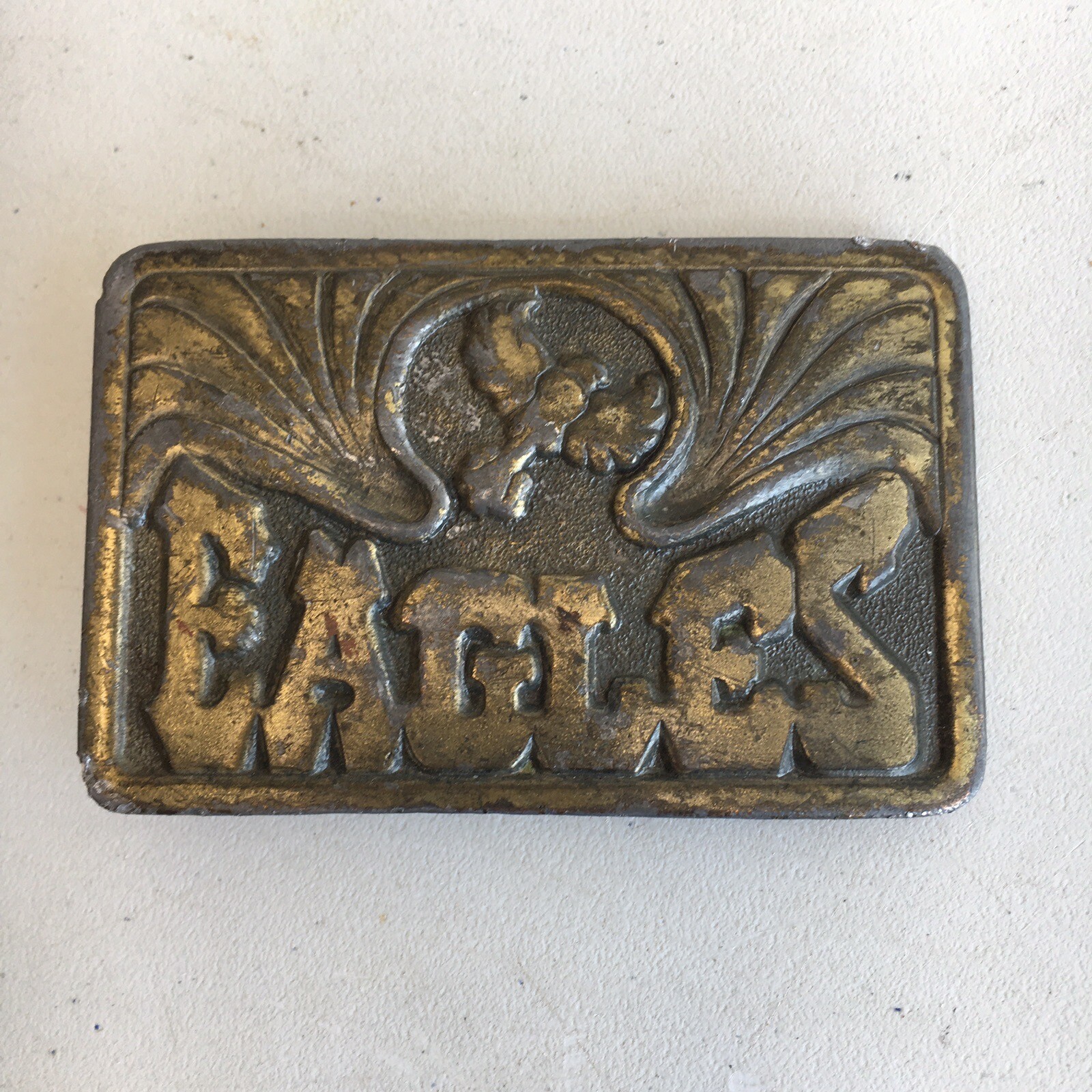 Eagles Belt Buckle Band NFL vintage Brass Football Hotel California | eBay