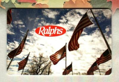 RALPHS American Flags 2015 Gift Card ( $0 ) [ SV1507793 ] | eBay