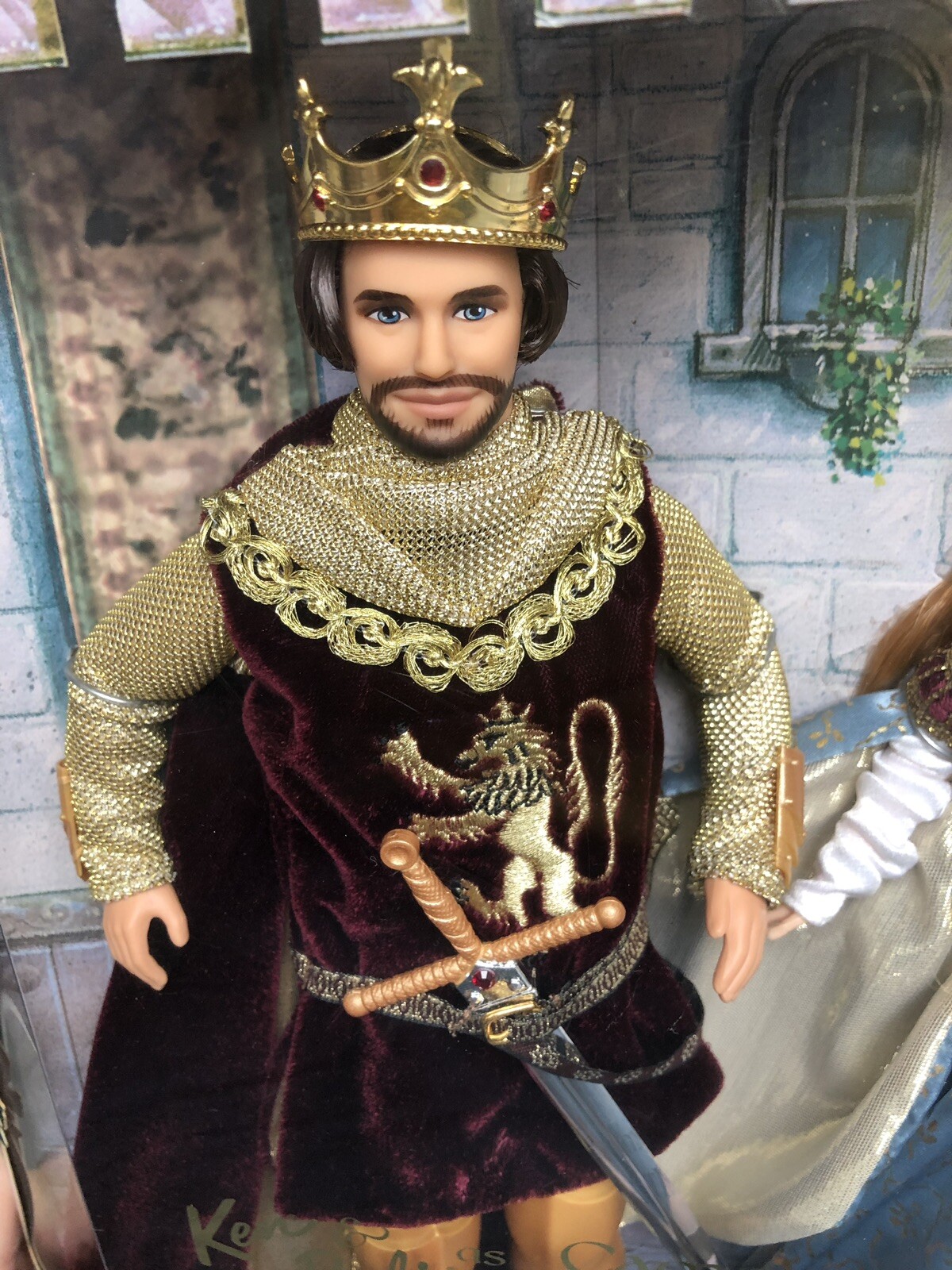 Camelot Guinevere And King Arthur Barbie Ken Dolls, New, 1999, Damaged ...
