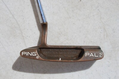 Ping Beryllium Copper BeCu Copper Ping Pal 2 34" Putter Steel Shaft ...