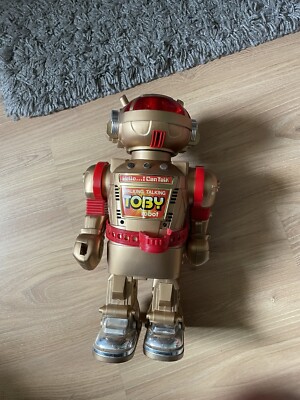1986 Toby Robot New Bright Robot Action Figure Fonctionne | eBay