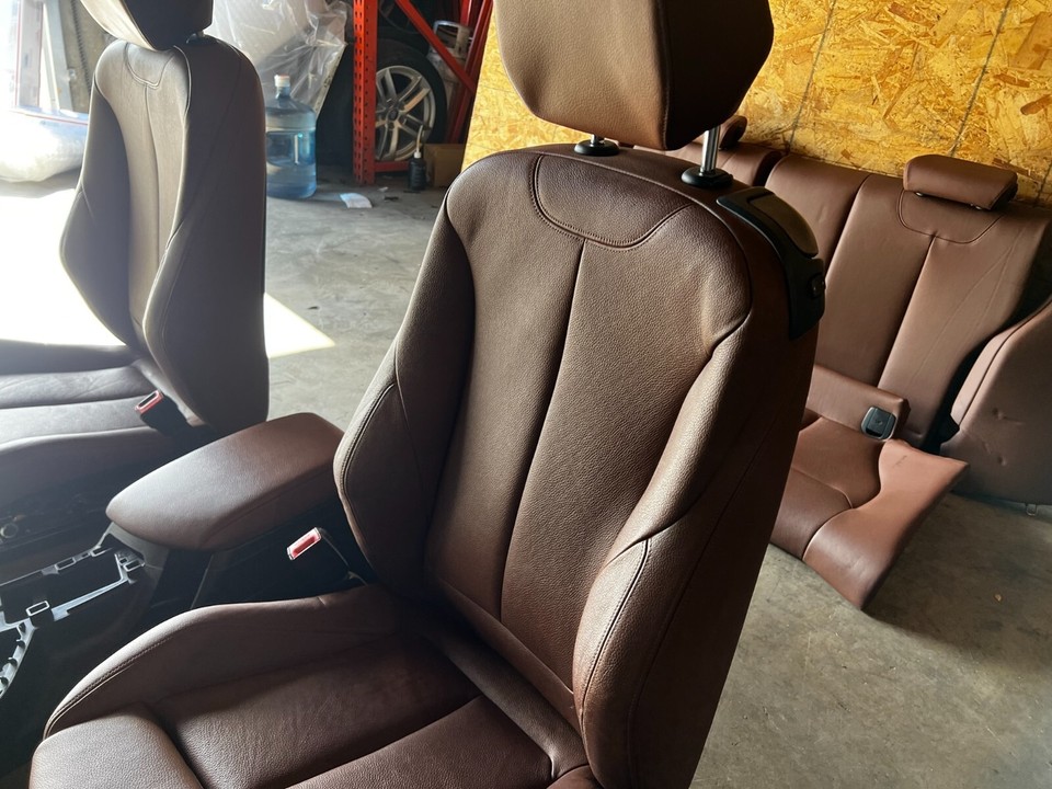 BMW 2014-2021 F22 F87 TERRA BROWN SPORT HEATED SEATS ASSEMBLY OEM 76K ...