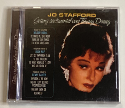 Getting Sentimental Over Tommy Dorsey Jo Stafford Jazz CD Rare ...