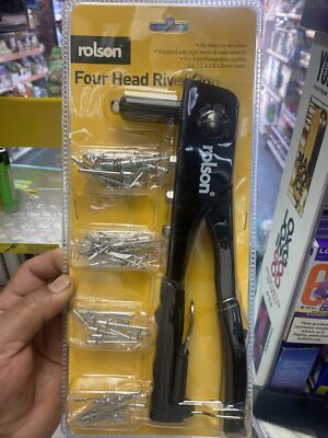 Rolson Four Head Rivet Gun (44409) 5029594444095 | eBay UK