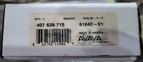 Plantronics Avaya M12LUCM Amplifier for Lucent/Avaya, H & HW Headset to ...