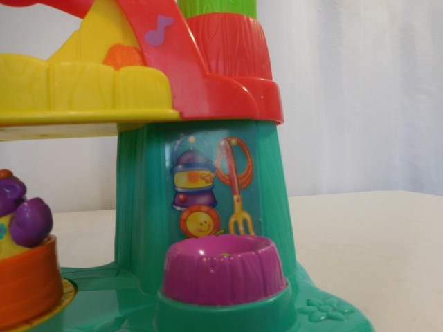 2009 Playskool Hasbro Weebles Wobble Musical Treehouse Playset With 4 ...