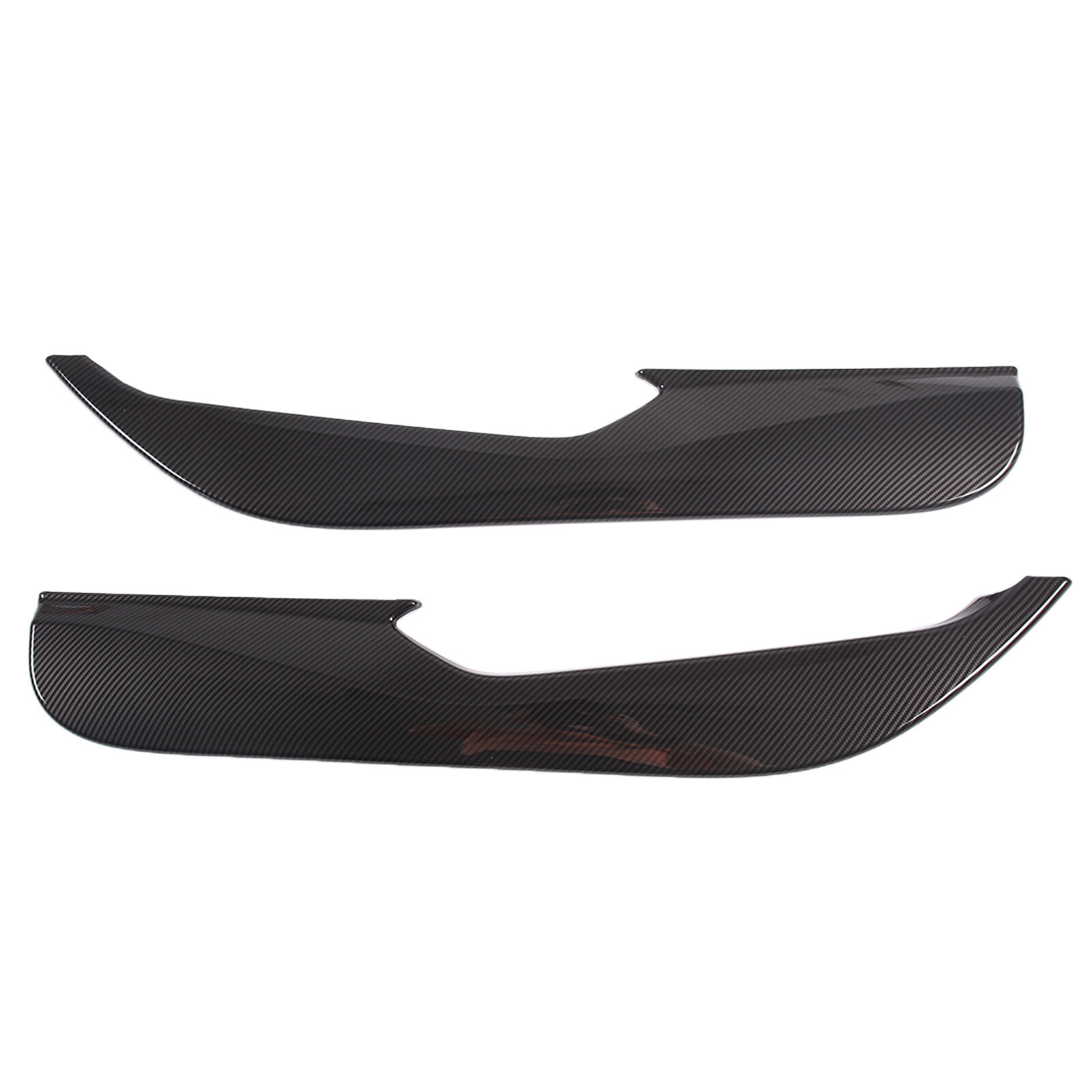 Carbon fiber ABS Car Door Bottom Anti Kick Trim Cover For Corvette C8 ...