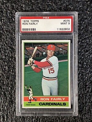 1976 Topps Baseball #375 Ron Fairly PSA 9 | eBay