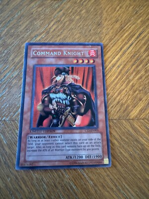 Yu-Gi-Oh! -- Command Knight (CT1-EN003) - Limited Edition | eBay