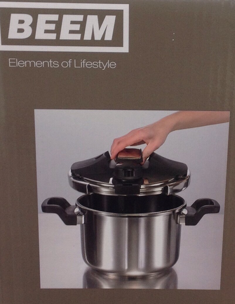 Beem Schnellkochtopf Set 4 6 Liter Antihaftversiegelung Induktion ...