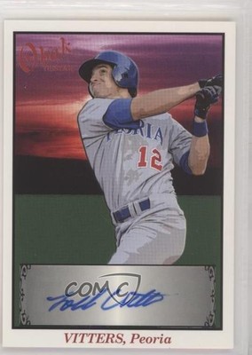 2009 TRISTAR Obak Auto Red 2/5 Josh Vitters #A36 Auto 3c7 | eBay
