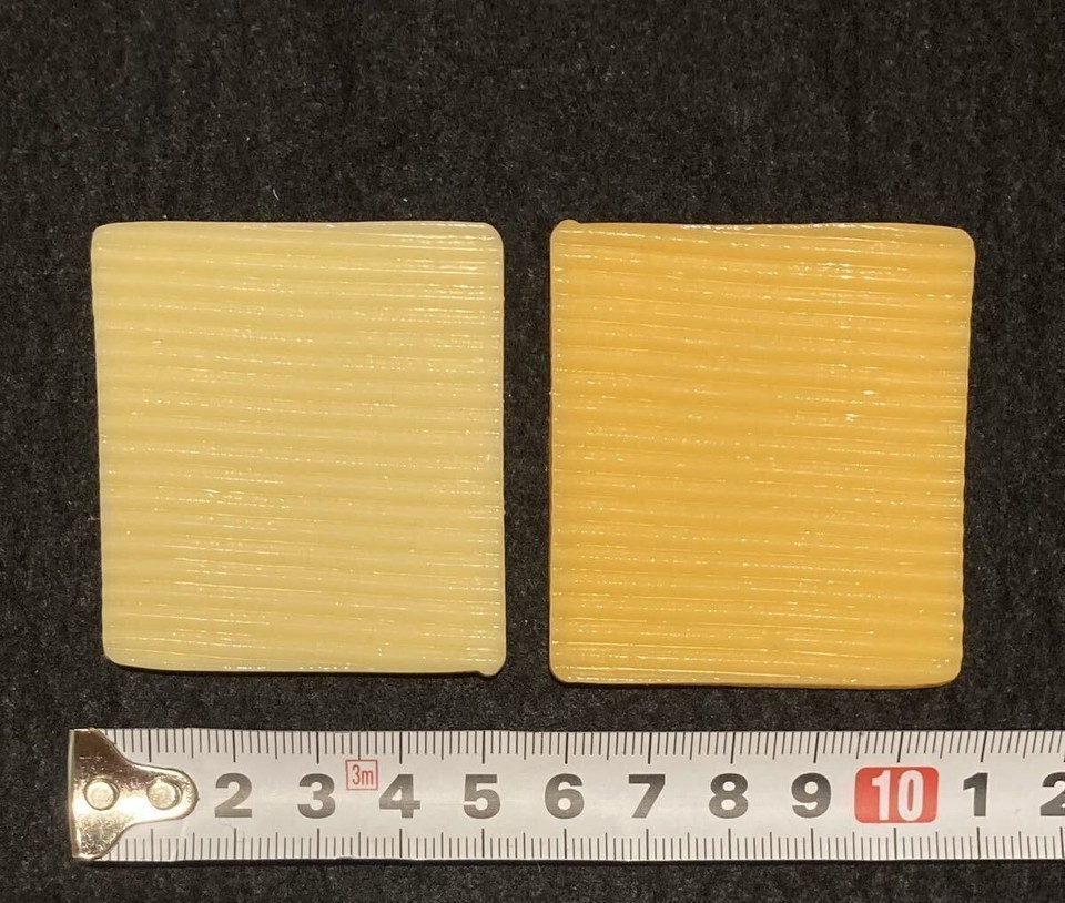 Food sample processed cheese, cheddar cheese, wavy square set | eBay