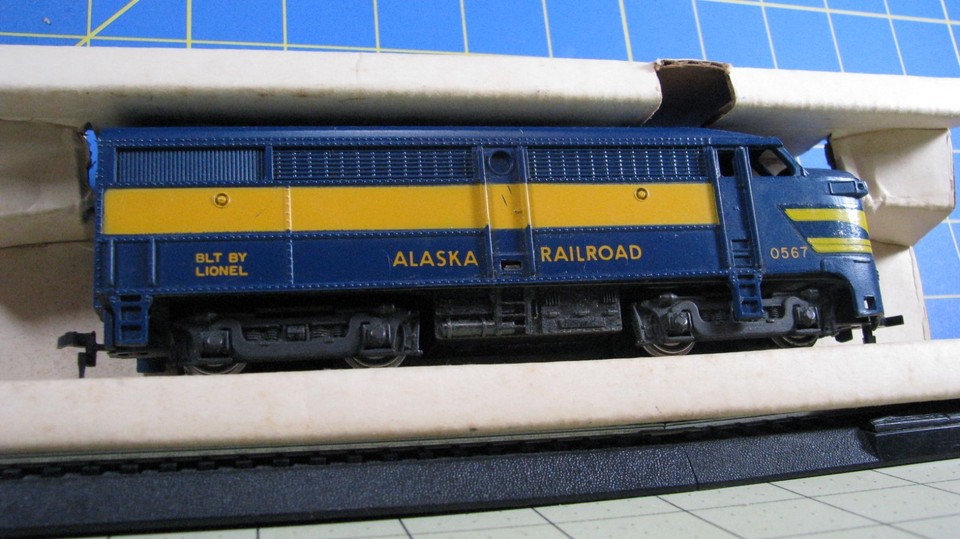 HO LIONEL No. 0567 ALASKA RAILROAD ENGINE | eBay