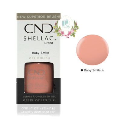 CND Shellac UV Gel Polish 0.25 oz NIB Baby Smile | eBay