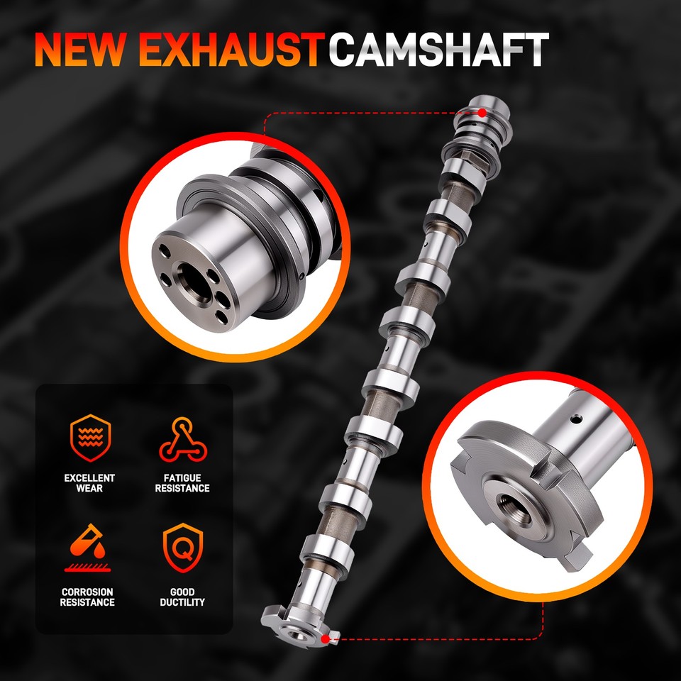 Exhaust Camshaft 24200-2E074 For 2017-2021 Hyundai Elantra Kona Kia ...