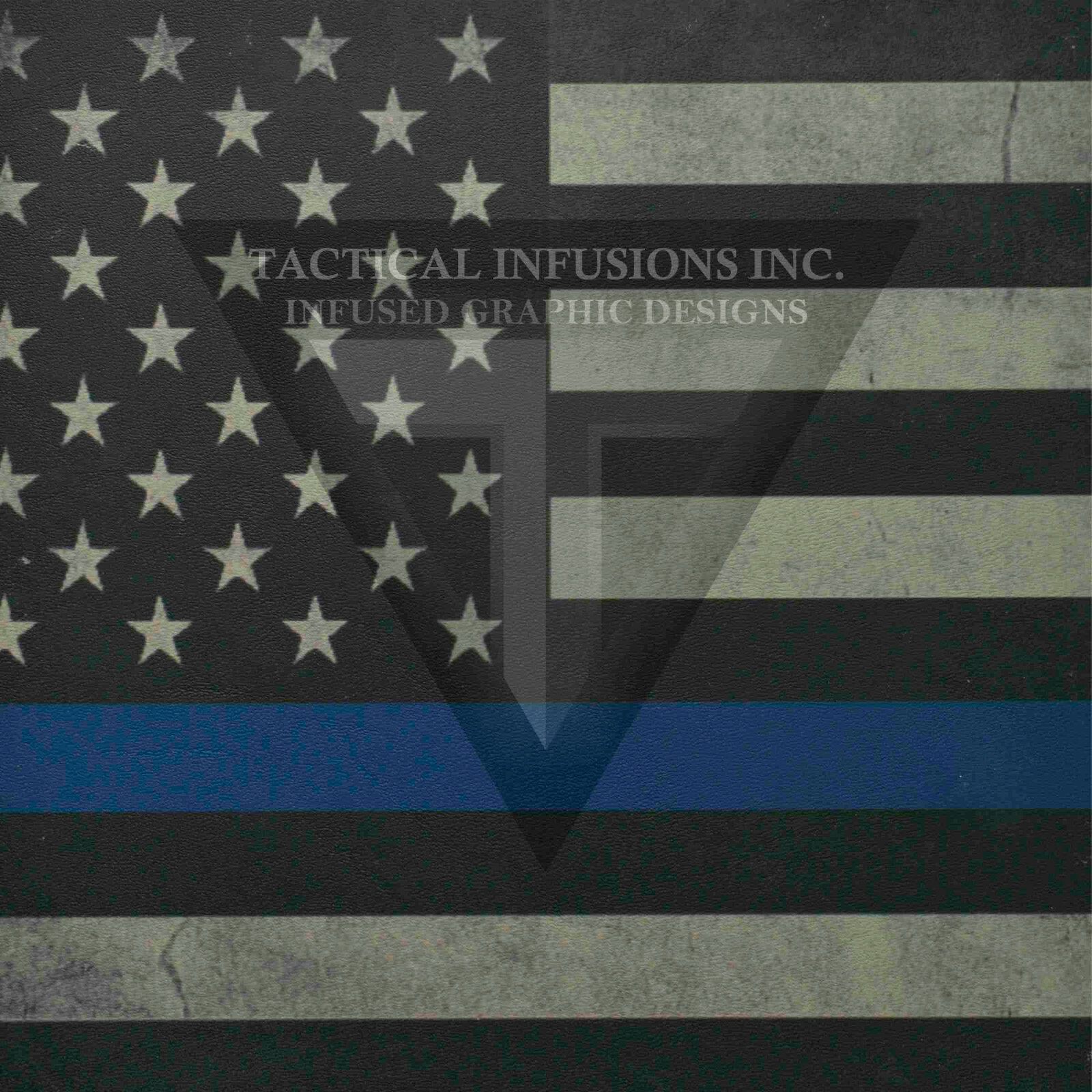 Kydex Infused Thin Blue Line Flag Print 11 7/8" X 7 7/8" 1 Sheet | eBay