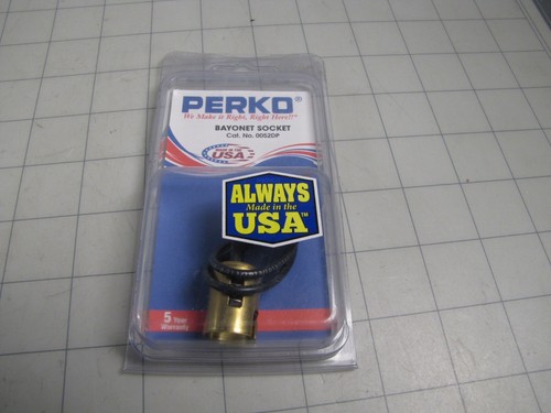 Perko 0052DP Double Contact Brass Body Bayonet Socket NEW | eBay