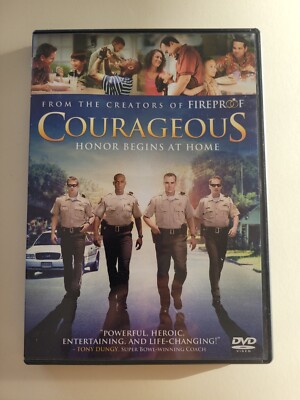 Courageous DVD movie disc drama faith spirituality honor | eBay