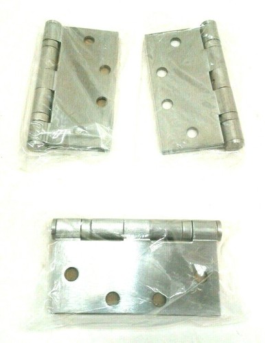 Design Hardware US26D-652 Door Hinges BB5 NRP 4.5X4.5 Silver (Pack Of 3 ...