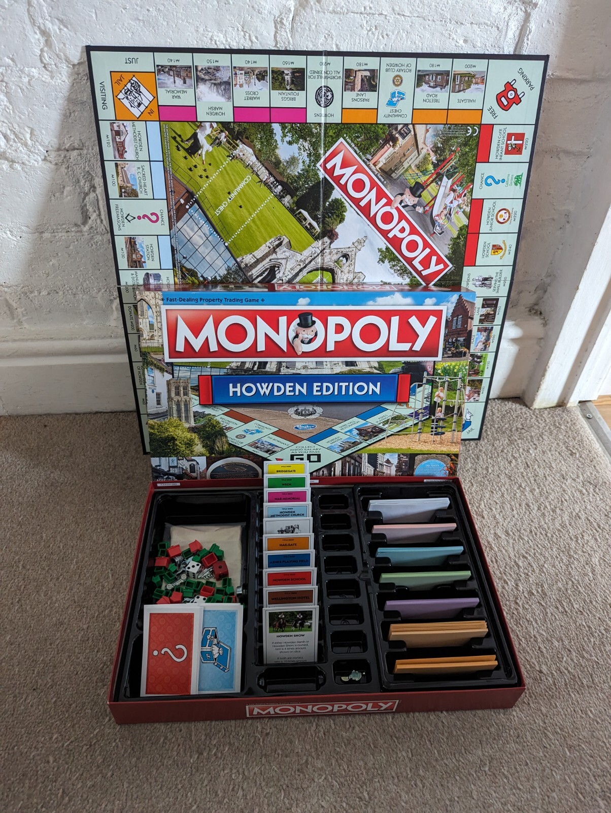 Limited Edition Monopoly Board Game Howden Edition Vgc | eBay