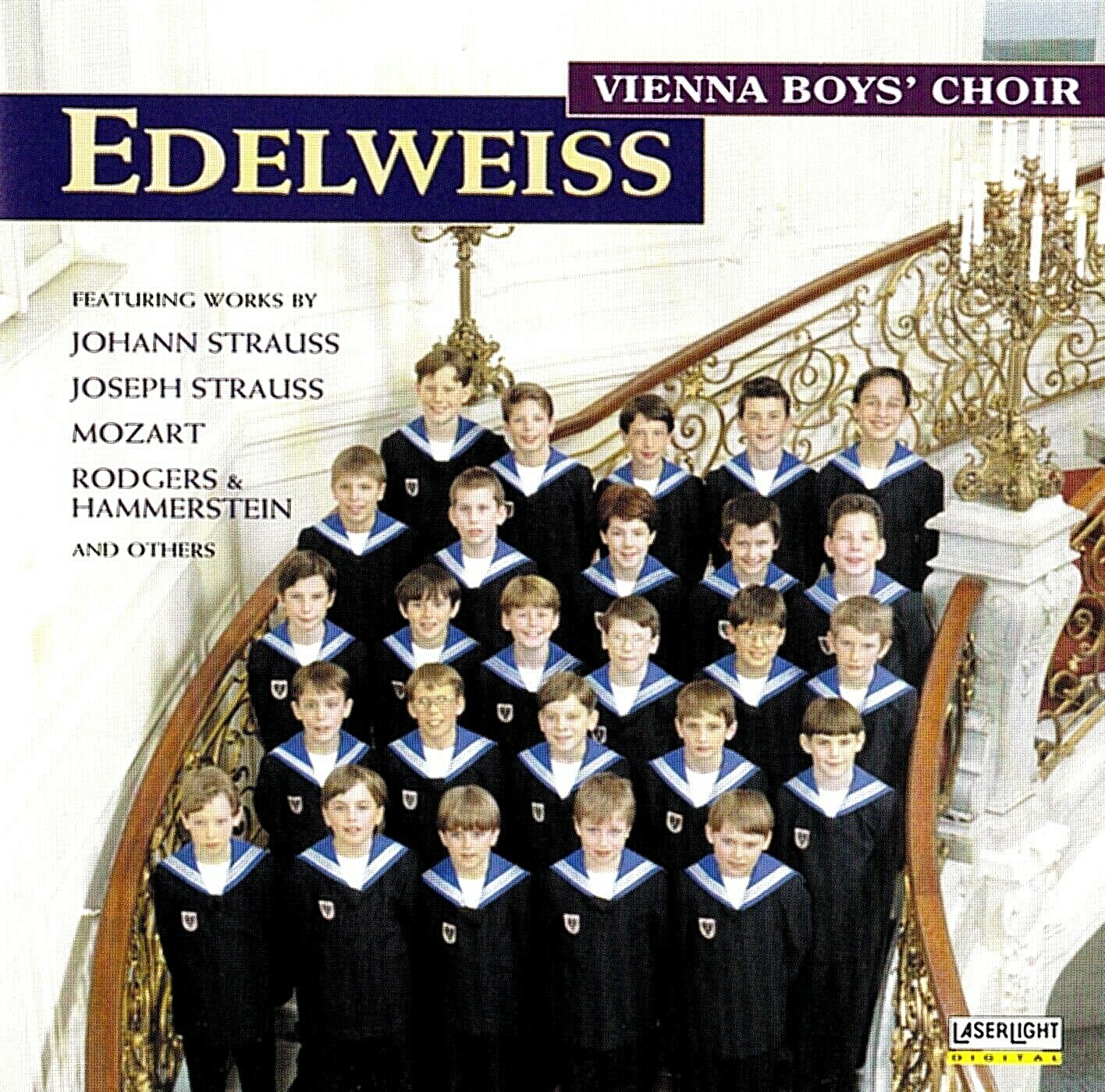 EDELWEISS by the VIENNA BOYS CHOIR NEW CD MOZART, J & J STRAUSS Austria ...