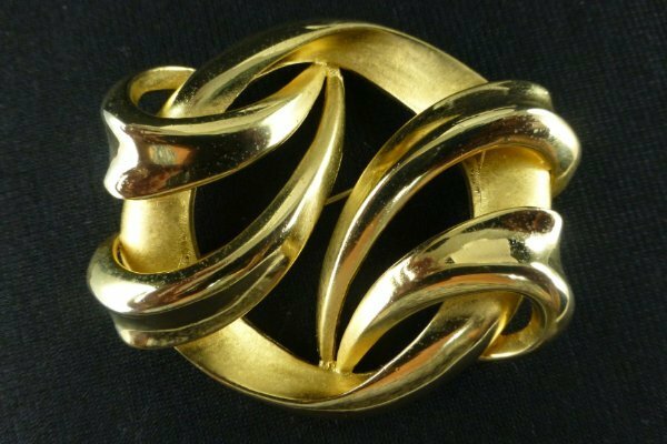 Vintage Fernando Originals FO Signed Modernist Pin Br… - Gem