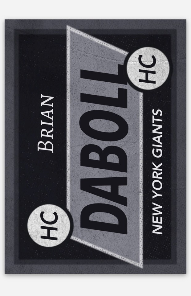 Brian Daboll New York Giants ACEO Football Card! Head Coach | eBay