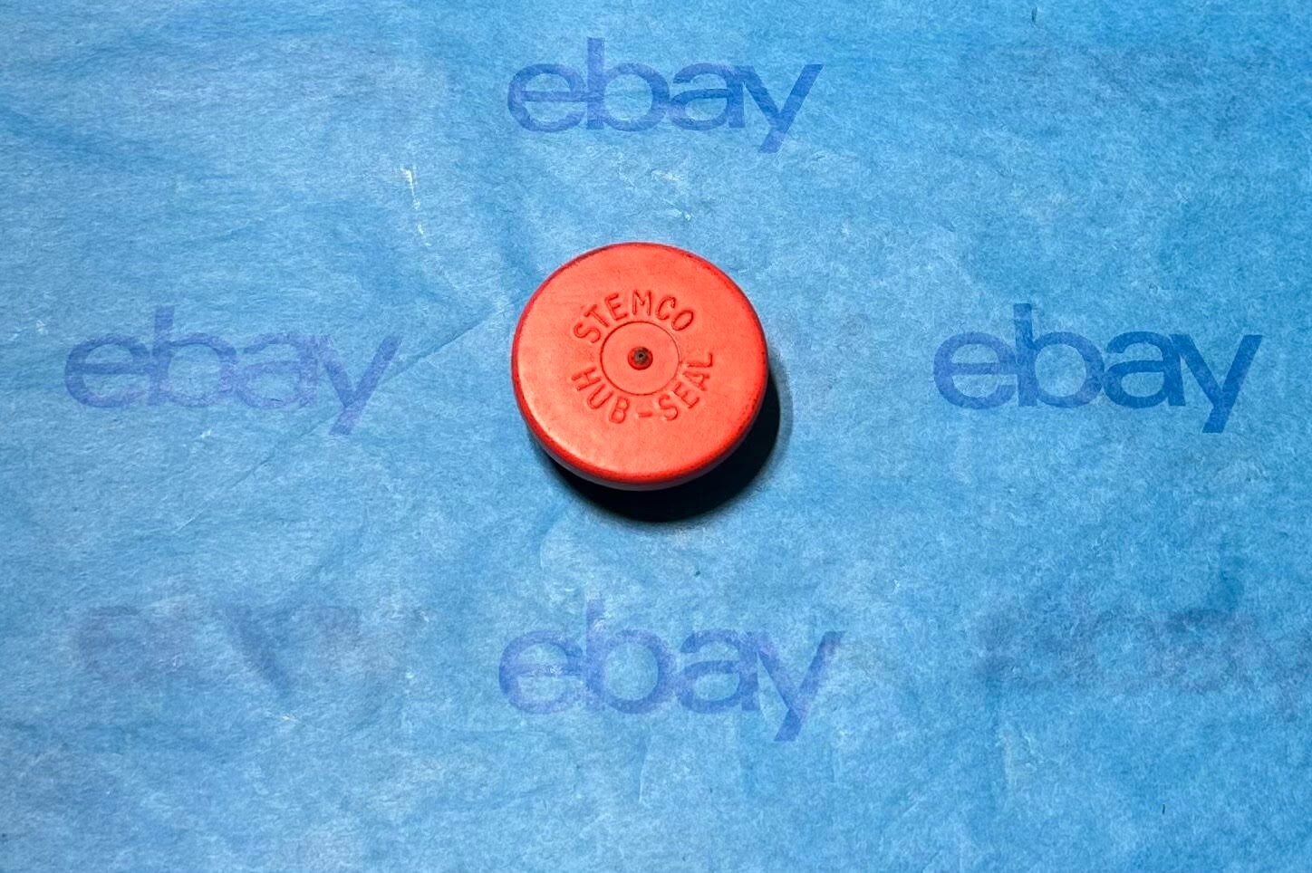 359-5990 / 3595990 Genuine Stemco 1-1/8 Inch Red Hub Cap Plug - New | eBay