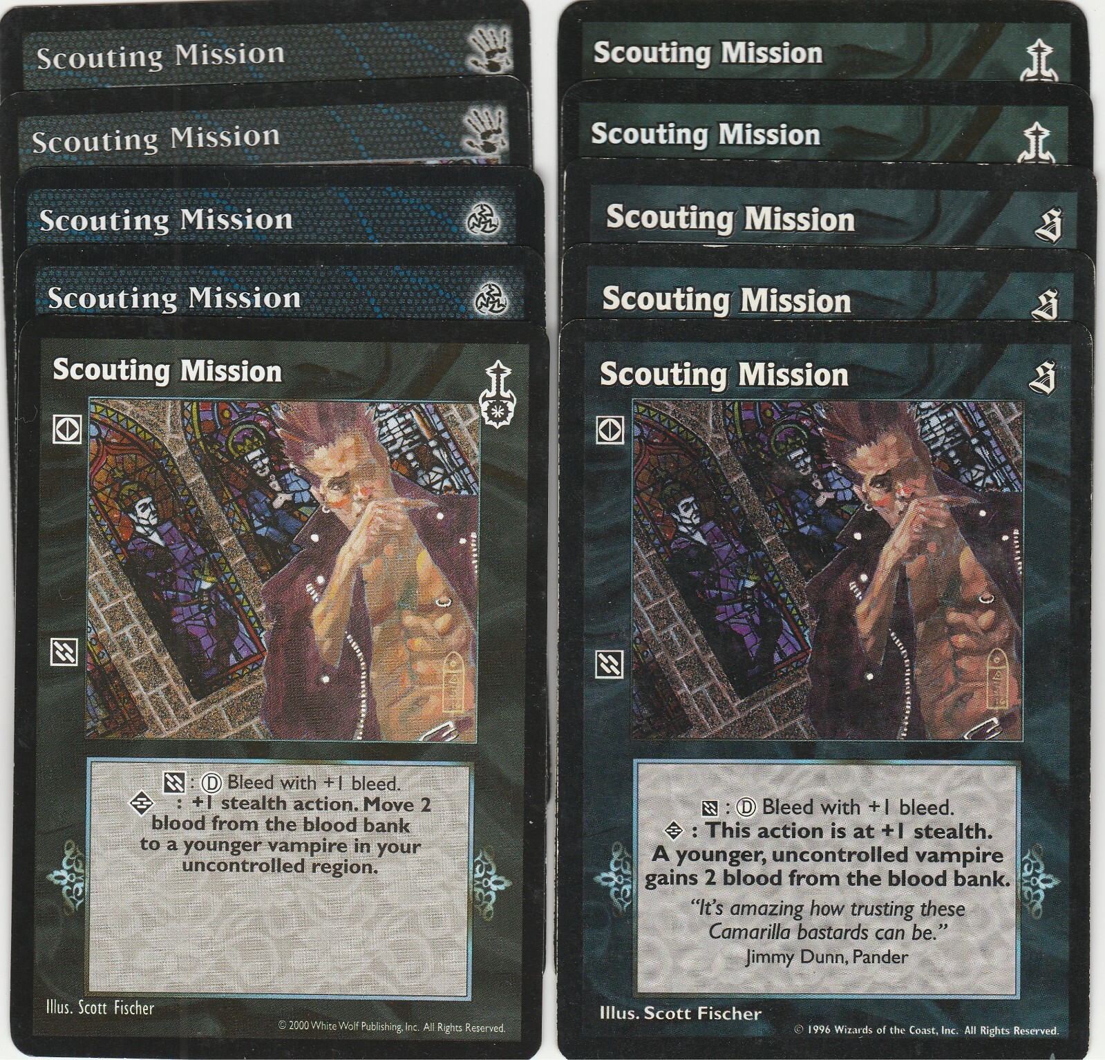 Scouting Mission x10 3rd Ed BH CE SE SW Lot A Jyhad VTES | eBay