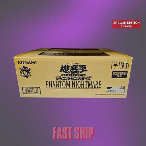 Yugioh Asian-English Duel Monsters 1203 Phantom Nightmare Booster Case ...