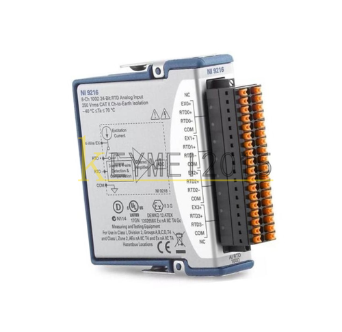 NI-9216 temperature input module 8channel measurement acquisition card ...