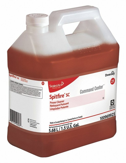 Diversey Spitfire SC Power Cleaner 5.68 L Refills 100969925 1.5 Gal for ...