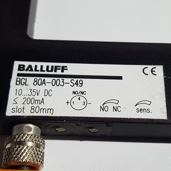 BALLUFF BGL 80A-003-S49 FORK SENSOR (BR5.3B9) | eBay