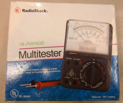 Multimeters - Multimeter Radio Shack